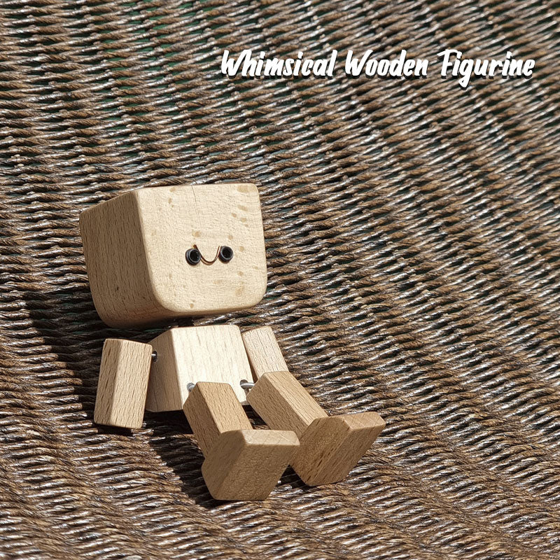 ⏰Limited stock!🔥Shaking Wooden Man Figurine – starfreshi